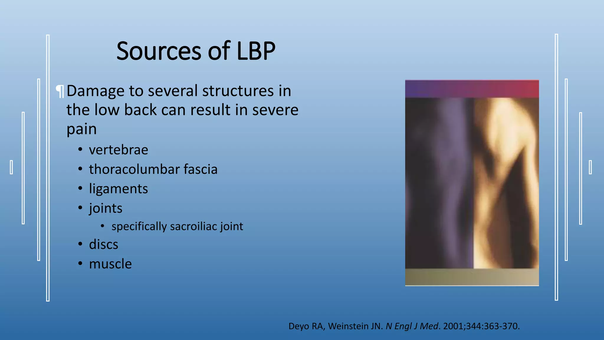 Low BACK PAIN | PPTX