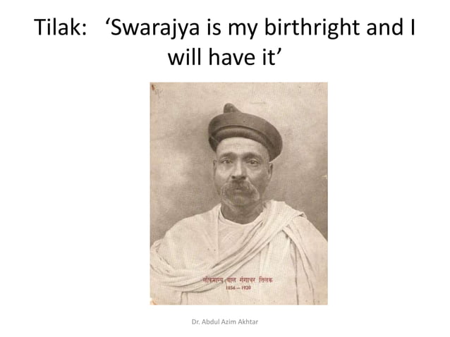 Lal, Bal. Pal and Indian National Congress ( INC) | PPTX | Hinduism ...