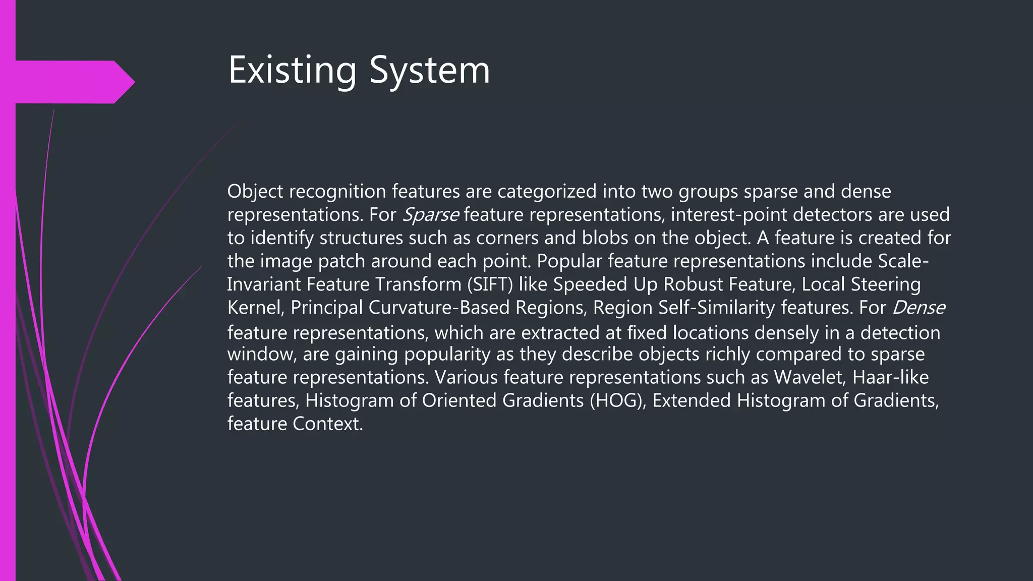 Lbp Based Edge Texture Features For Object Recoginition Pptx