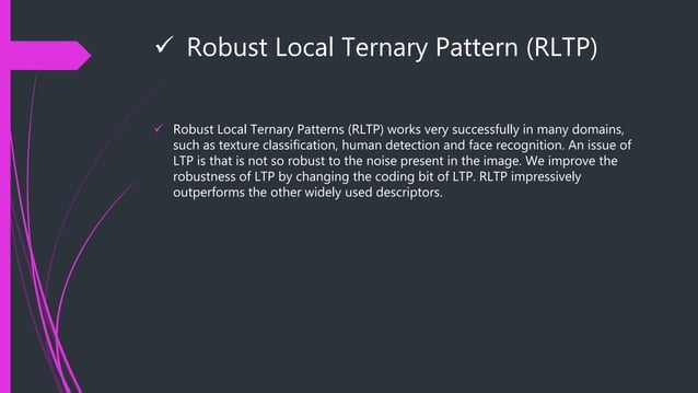 Lbp based edge-texture features for object recoginition | PPTX | Photo ...