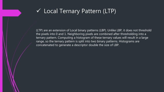 Lbp Based Edge Texture Features For Object Recoginition Ppt