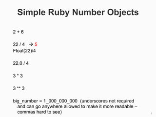 Learn ruby intro | PPT