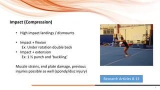 Preventing Back Injuries in Gymnastics | PDF