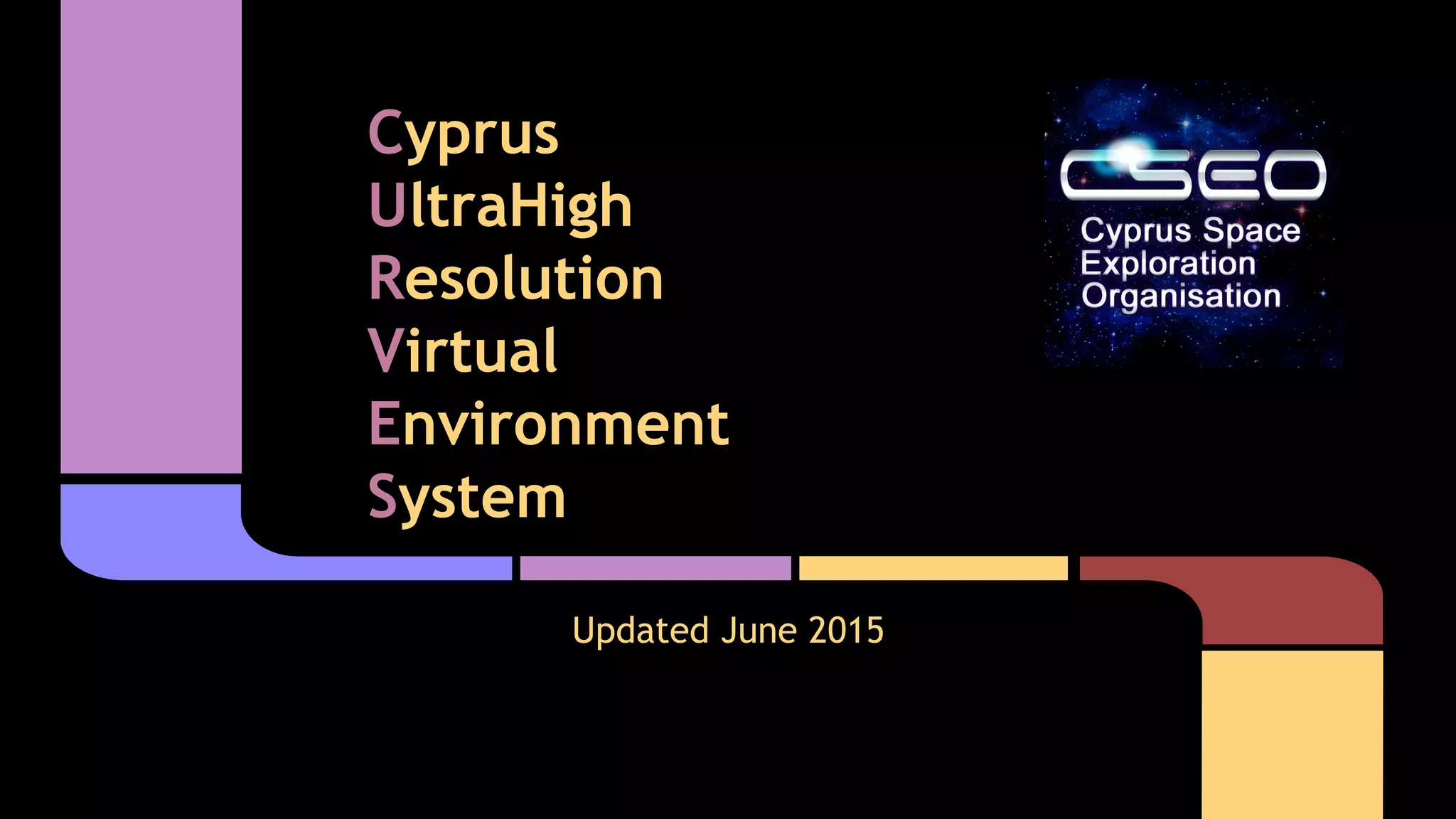 CSEO CURVES project (june) | PPT