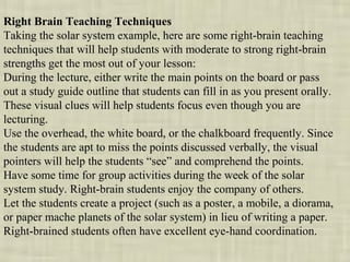Left Brain Vs Right Brain | PPT