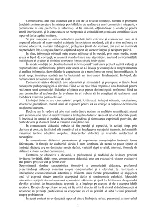 comunicare | PDF