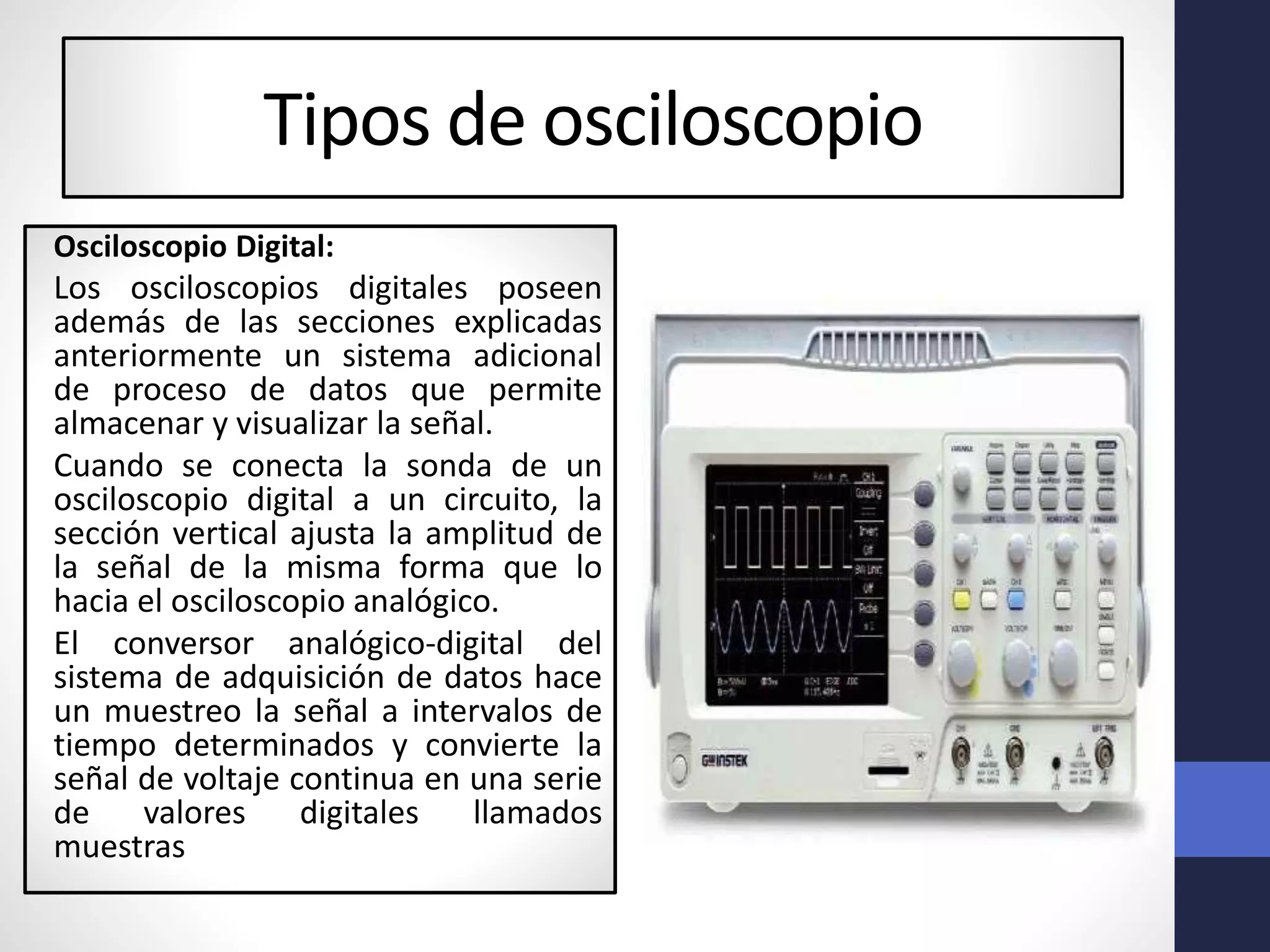 Osciloscopio jose oropeza . escuela 80 electronica | PPTX