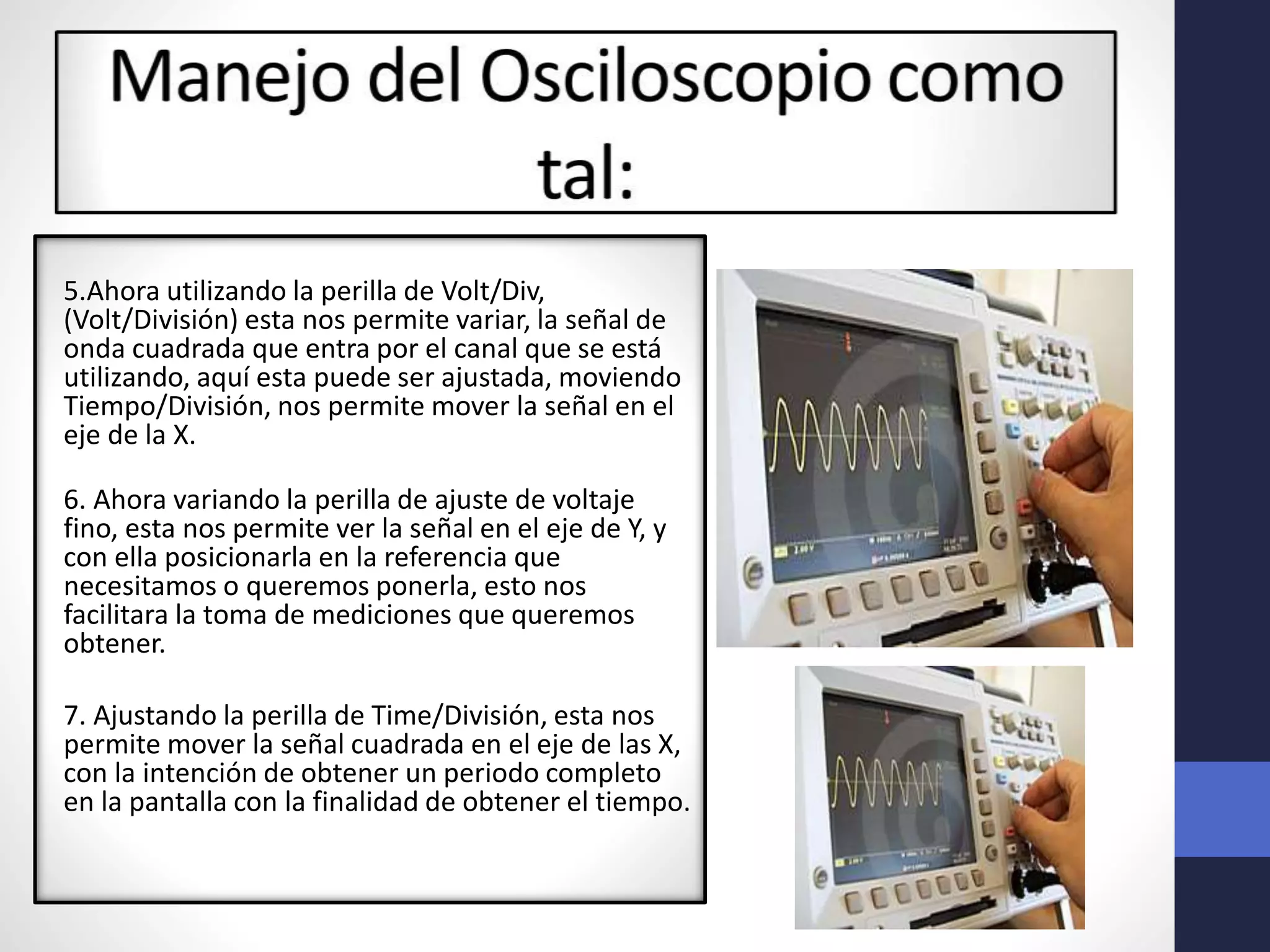 Osciloscopio jose oropeza . escuela 80 electronica | PPTX