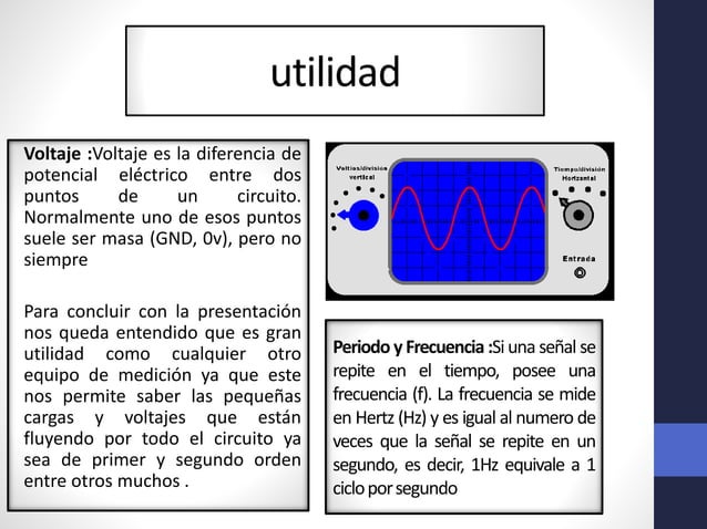 Osciloscopio jose oropeza . escuela 80 electronica | PPTX