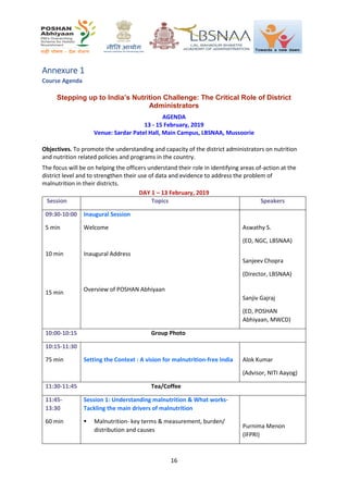 Stepping up to India’s Nutrition Challenge: The Critical Role of District Administrators | PDF