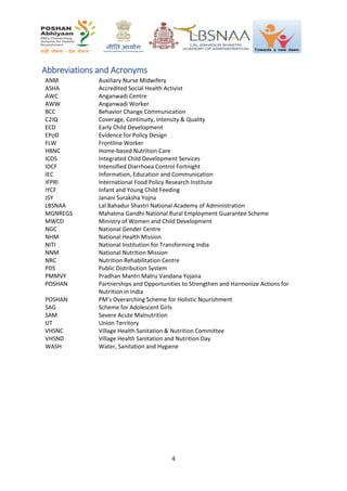 Stepping up to India’s Nutrition Challenge: The Critical Role of District Administrators | PDF