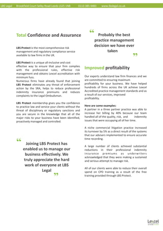 LBS Protect from LBS Legal | PDF