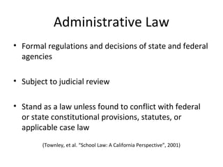 Educational laws and funding | PPT