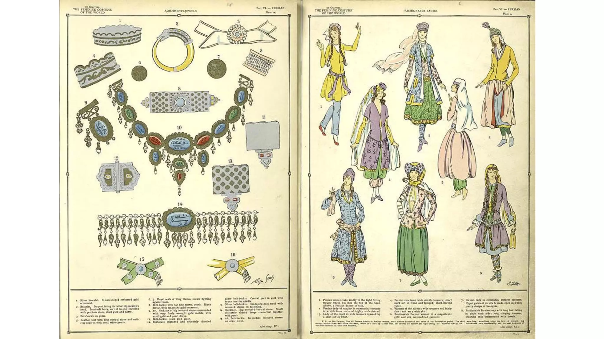 Persia. Moda y Peinados | PDF