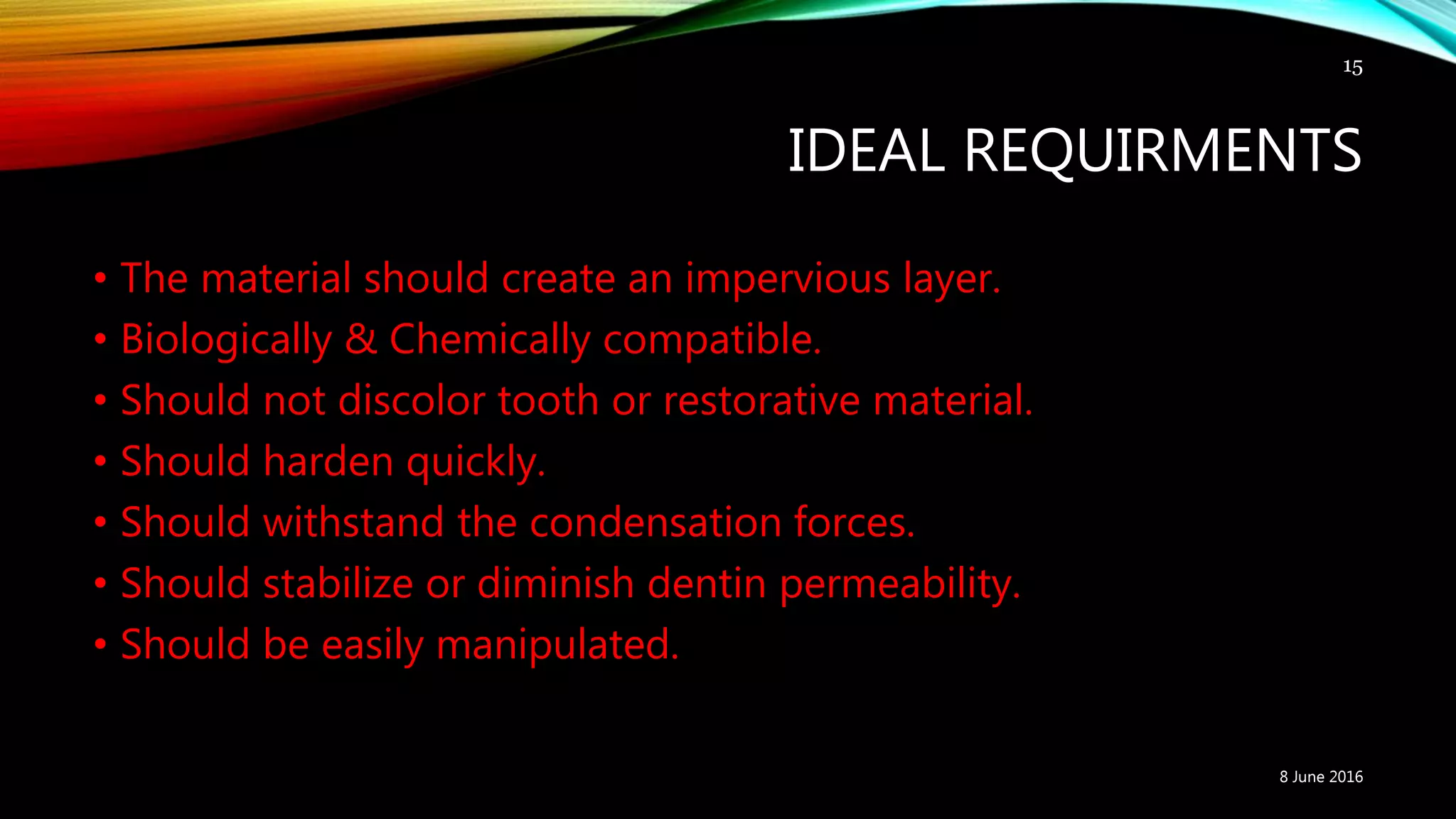 Liner Bases & Varnishes | PPTX