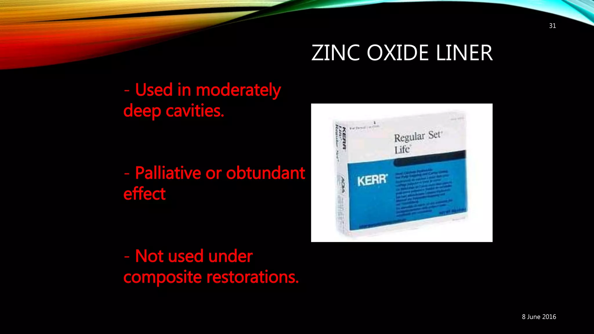 Liner Bases & Varnishes | PPTX