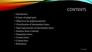 Liner Bases & Varnishes | PPTX