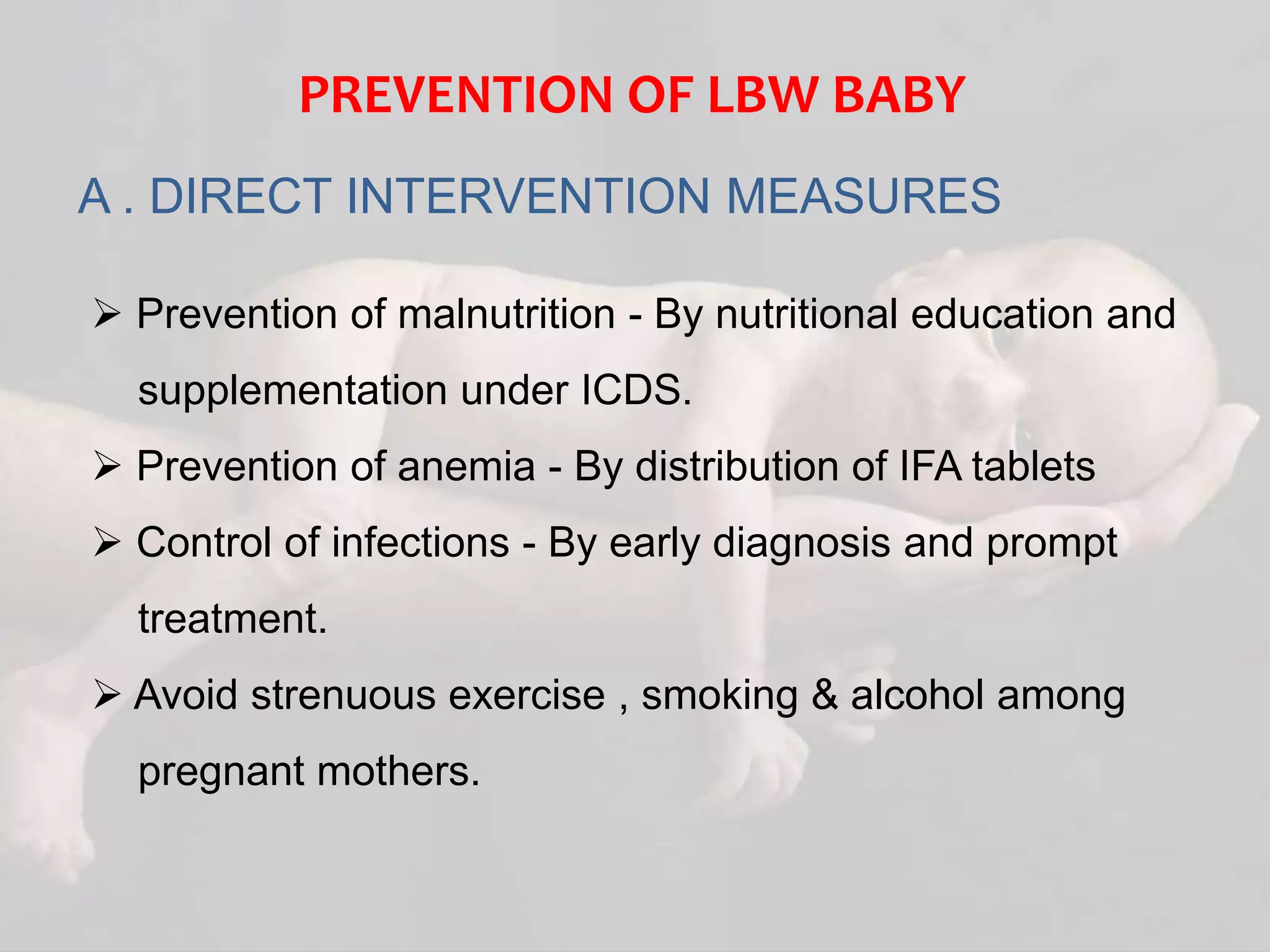 Low birth weight | PPTX | Pregnancy | Reproductive Health