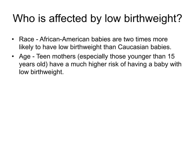 LBW AND PREMATURITY 6.ppt | Pregnancy | Reproductive Health