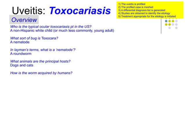 Uveitis ophthalmology anterior, posterior and pan | PPTX | Eye and ...
