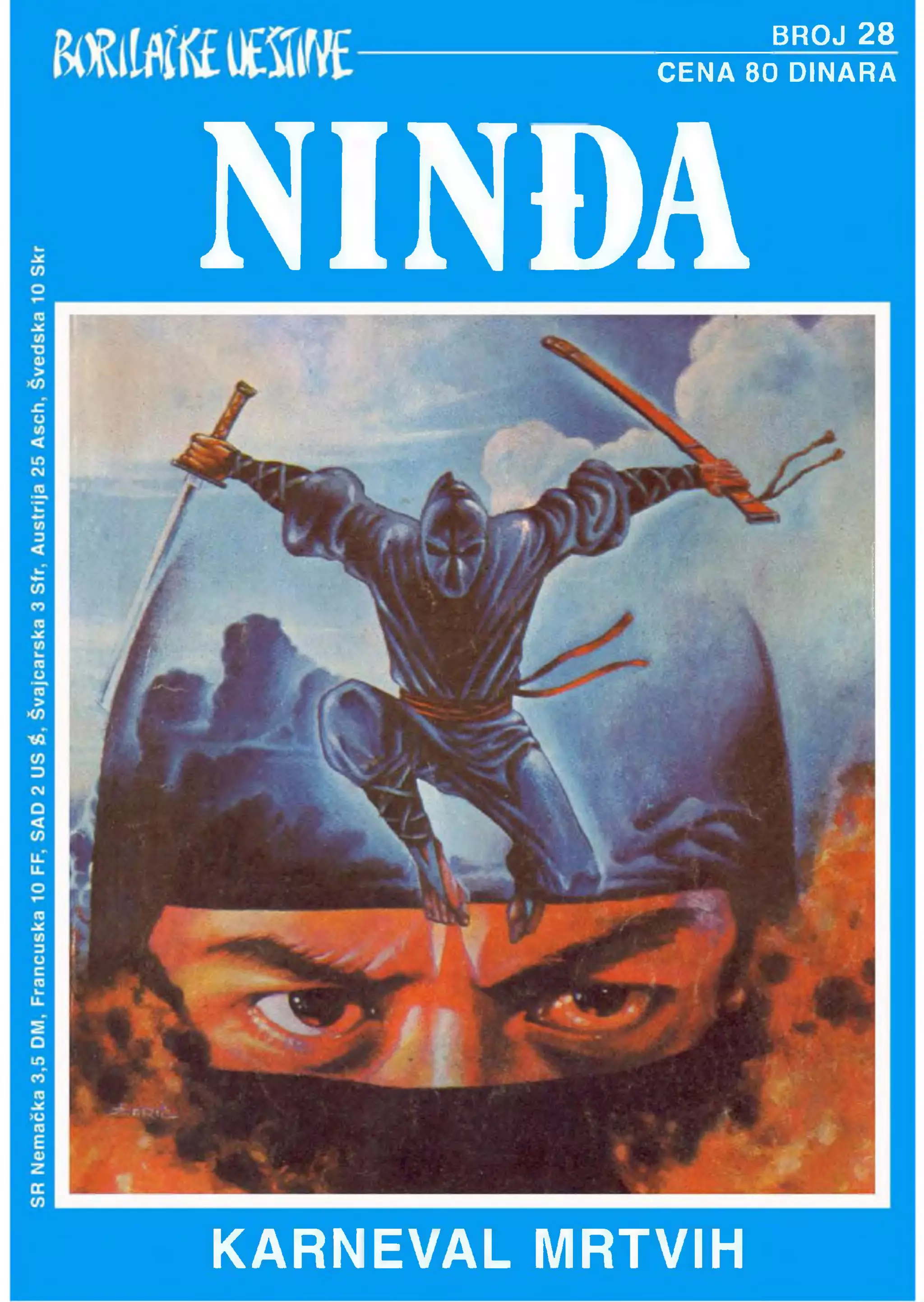 Nindja 028 derek finegan - karneval mrtvih | PDF