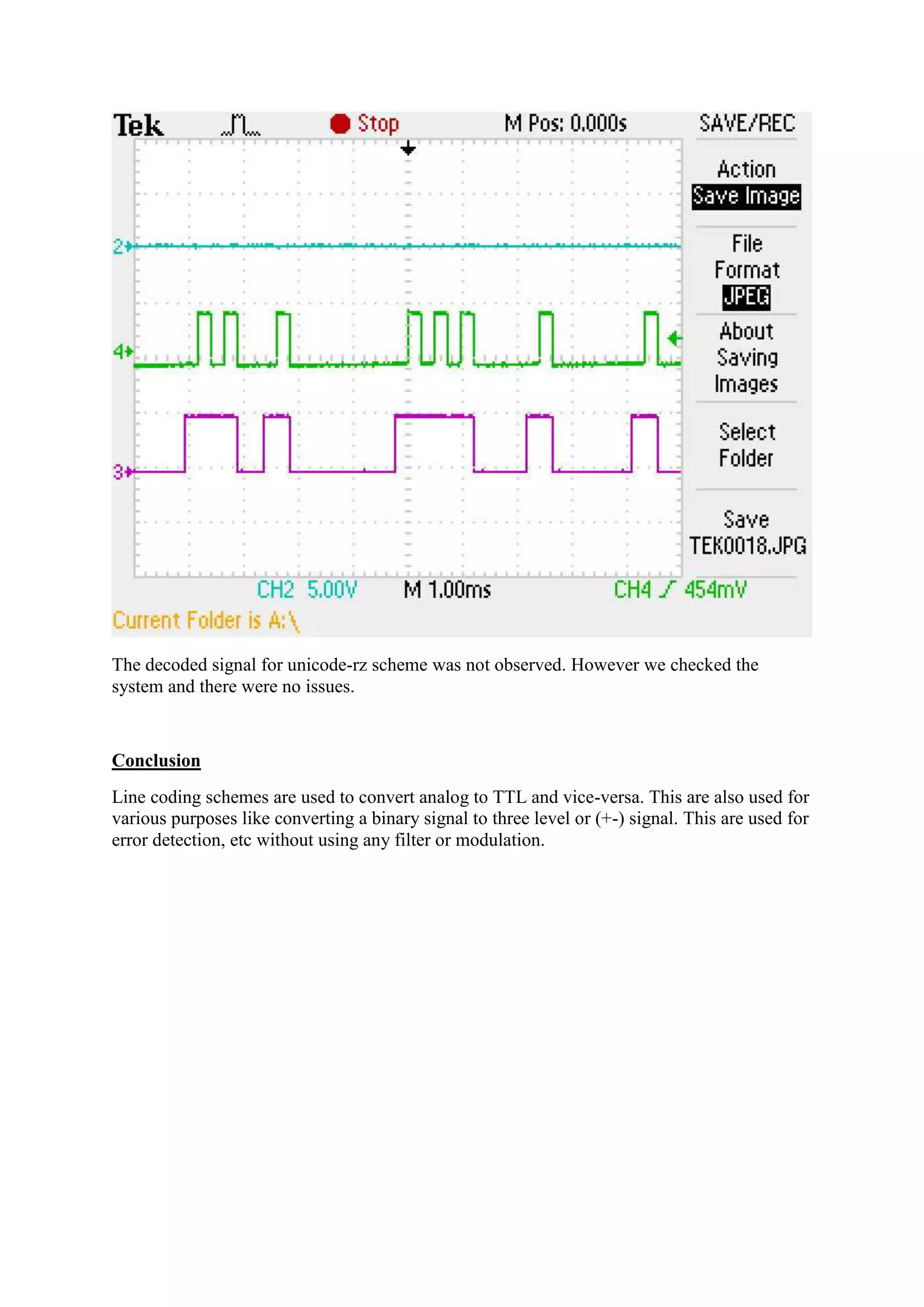 EEP306: Line coding | PDF