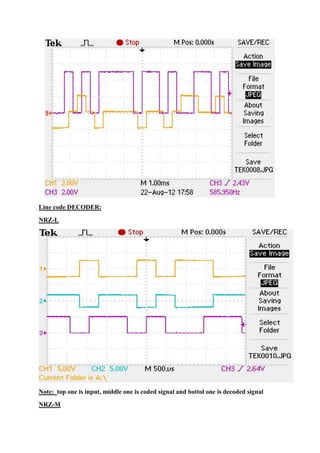 EEP306: Line coding | PDF