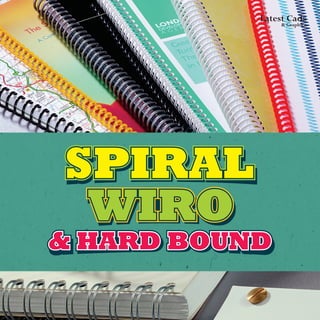 SPIRAL & WIRO BINDING | PDF