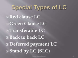 Letter of credit | PPT