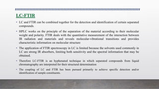 LC-FTIR | PPTX