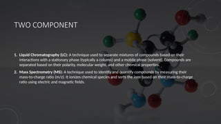 Liquid chromatography and mass spectrometry ppt. | PPTX