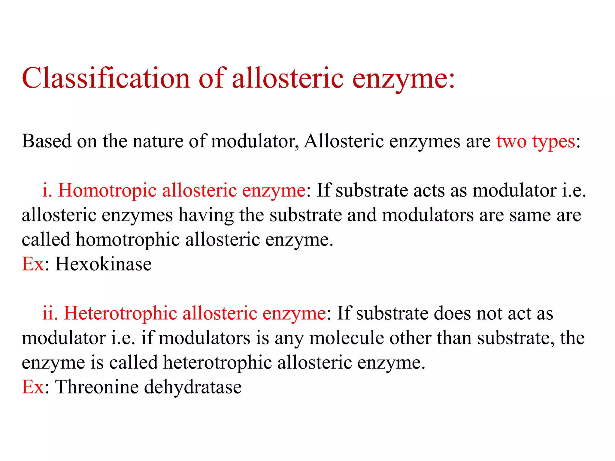 Allosteric Enzyme | PPTX