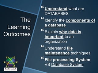 IS CH2 Database Management (p1) | PPTX