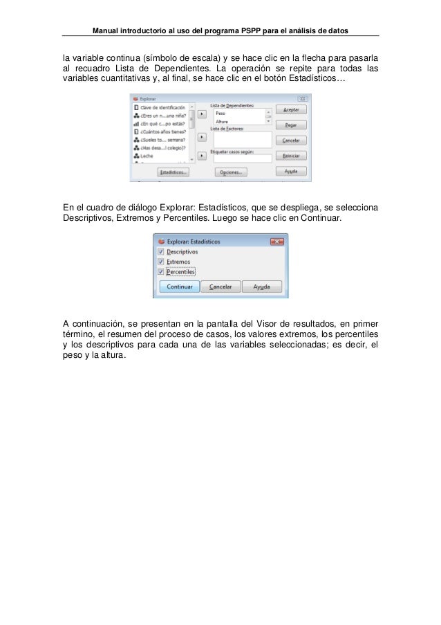 Manual de pspp - tyredgeneration