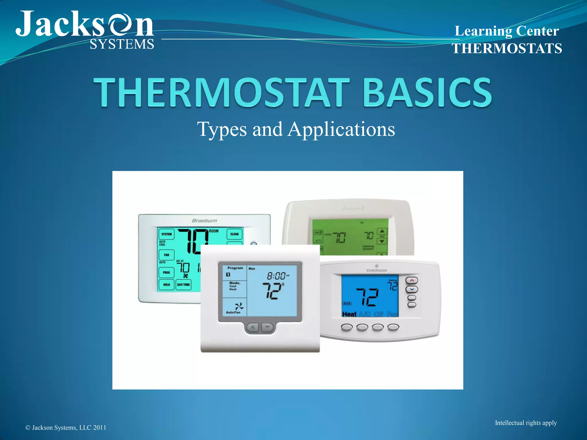 Thermostat Basics: Types and Applications | PDF