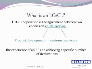 LC2LC national training | PPTX