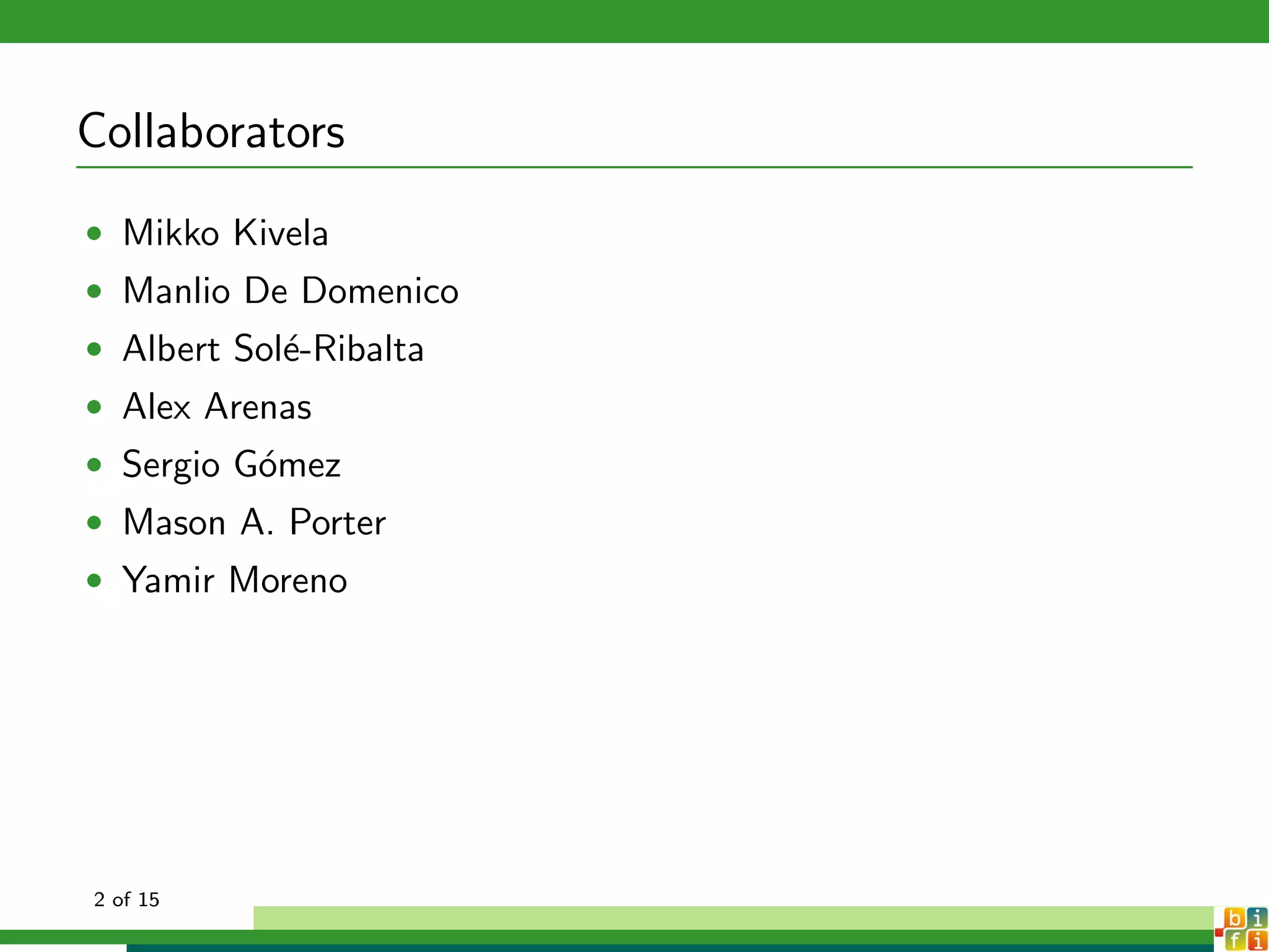 Structure of triadic relations in multiplex (social) networks | PPT