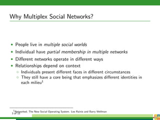 Structure of triadic relations in multiplex (social) networks | PDF