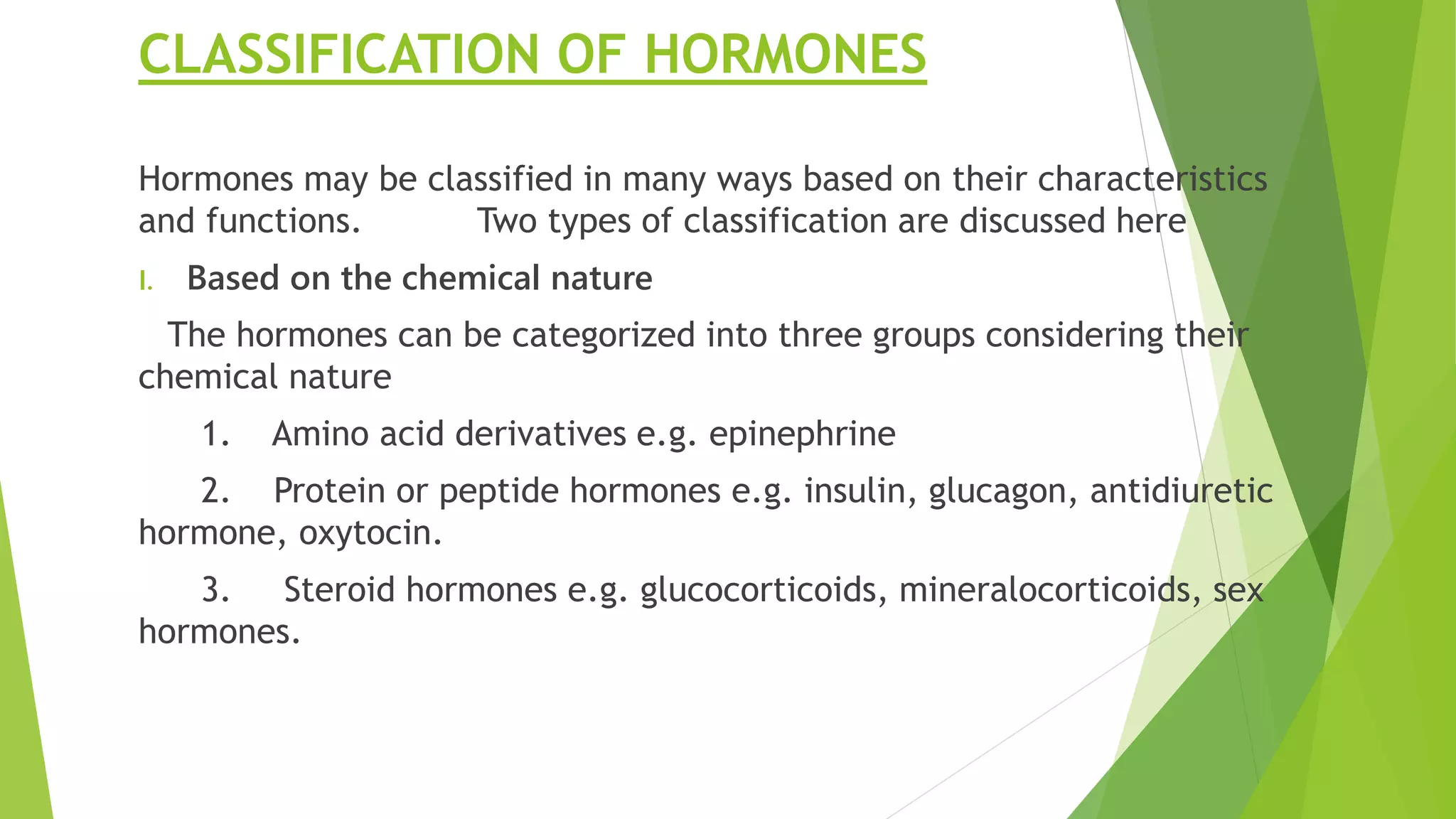 Biochemistry of Endocrine Glands | PPTX