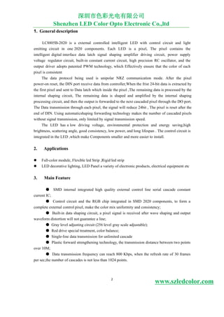 Lc8805 b 2020 led | PDF