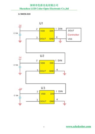 Lc8805 b 2020 led | PDF
