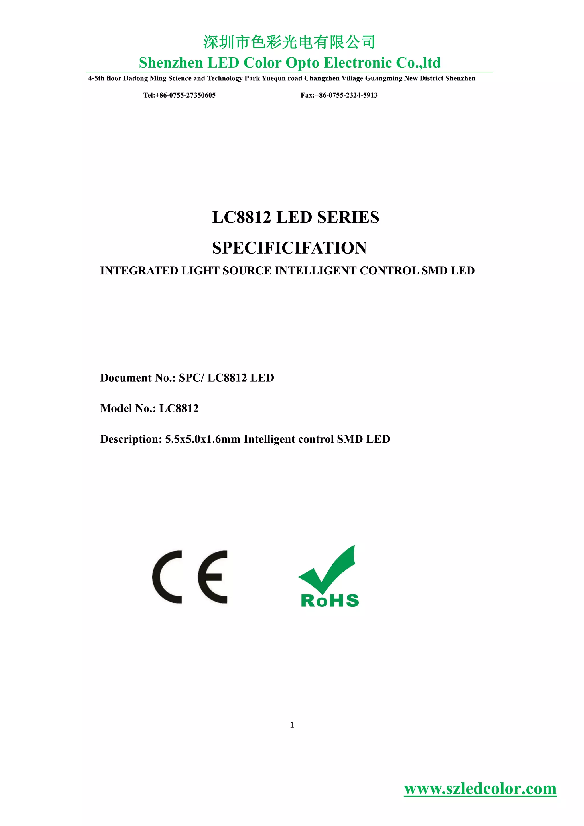 LC8812b | PDF | Consumer Electronics | Technology & Computing