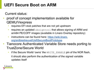 LCA14: LCA14-105: UEFI secure boot | PDF