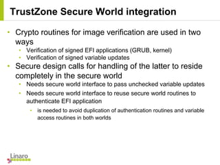 LCA14: LCA14-105: UEFI secure boot | PDF