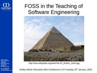 Teaching software engineering using FOSS | PDF | Shareware and Freeware ...