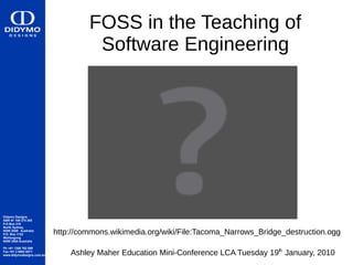 Teaching software engineering using FOSS | PDF | Shareware and Freeware | Computer Software and ...