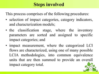 Lca approaches ppt | PPTX