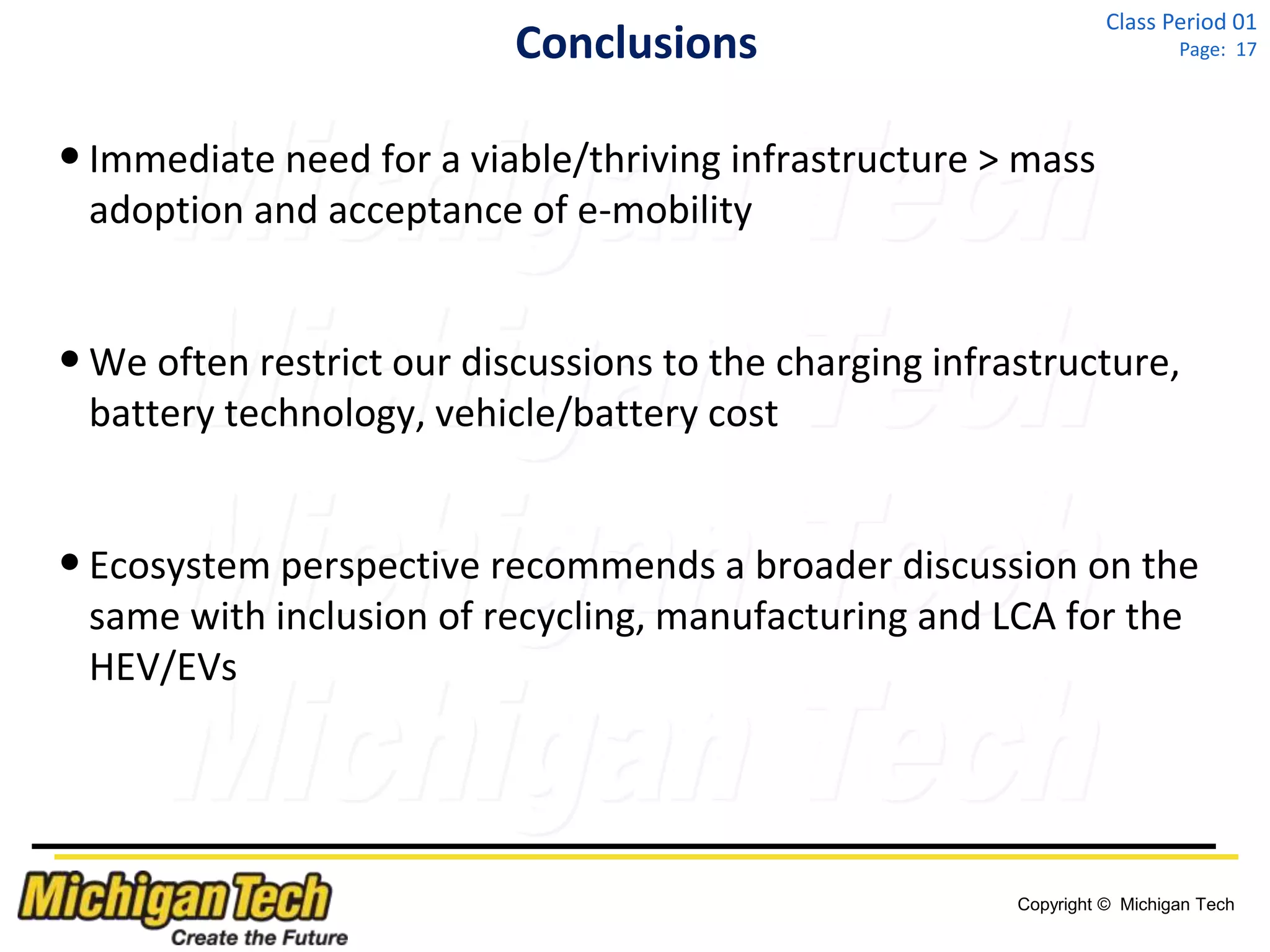 Life Cycle Analysis: HEV vs Conventional Vehicle | PPTX