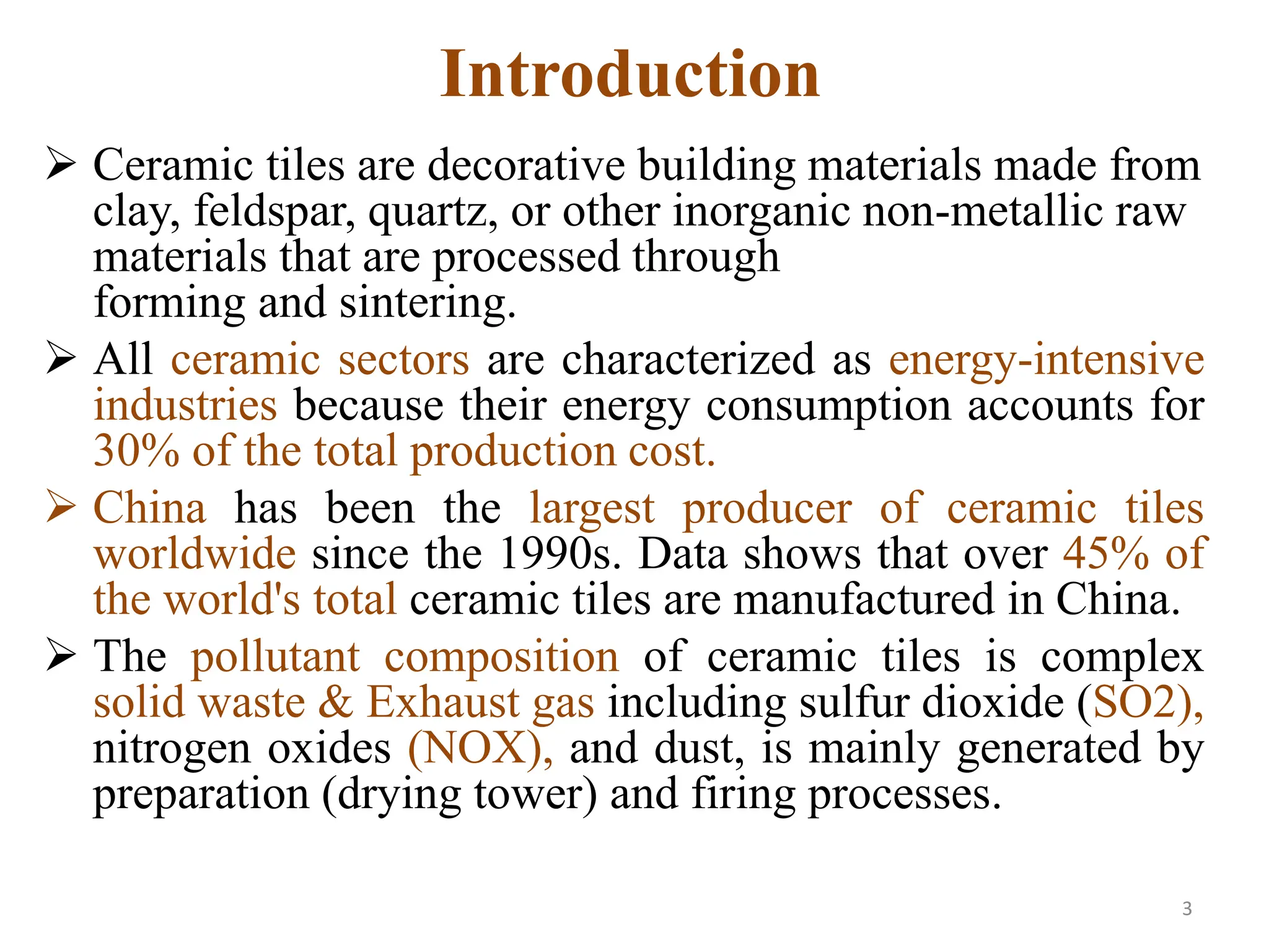 Life cycle assessment of ceramic tiles including various manufacturing ...