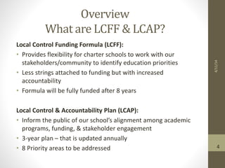 Local Control & Accountability Plan (LCAP) | PPT
